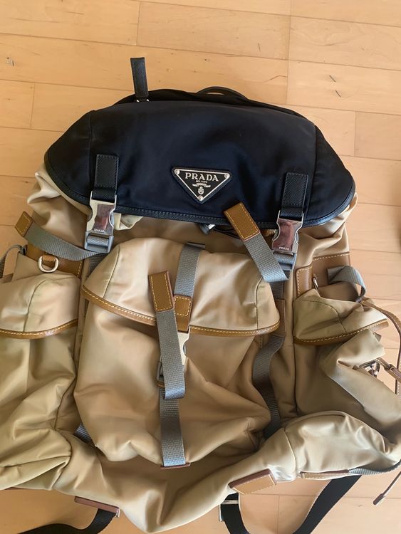 Prada Backpack beige | Kaufen auf Ricardo
