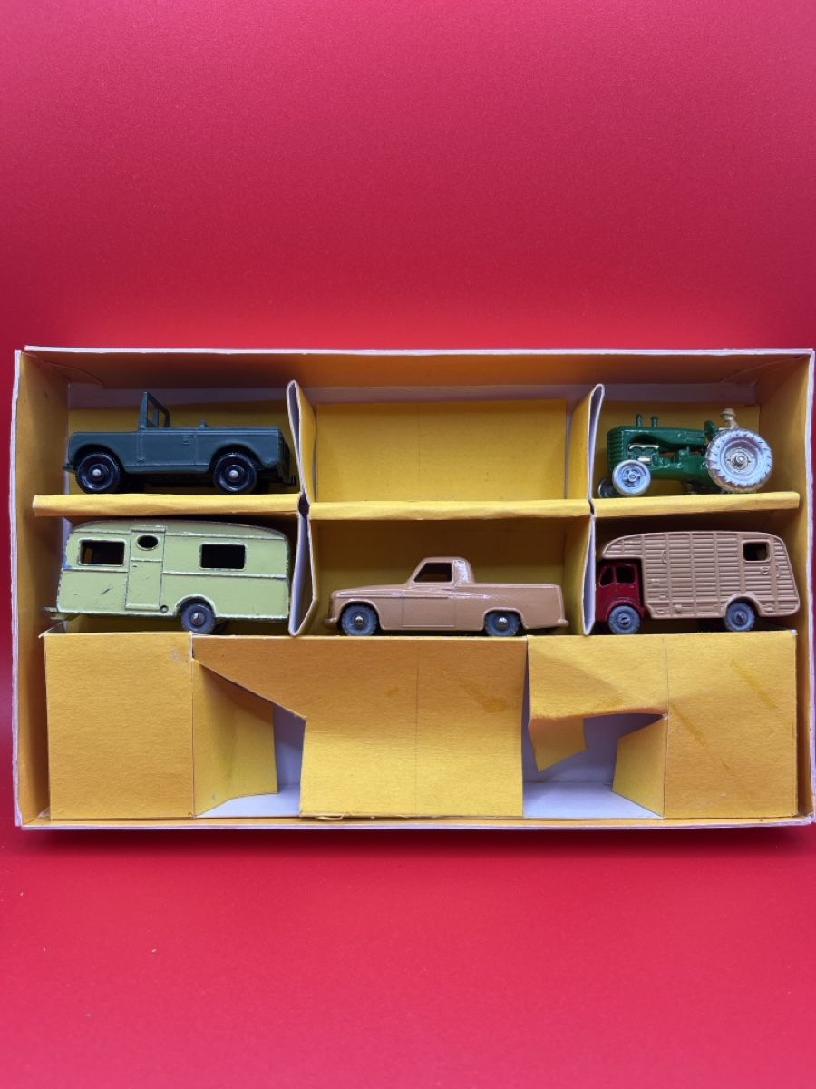 Matchbox Gift Set G-4 Farm Set (nicht komplett) (Gebraucht) in Root für ...