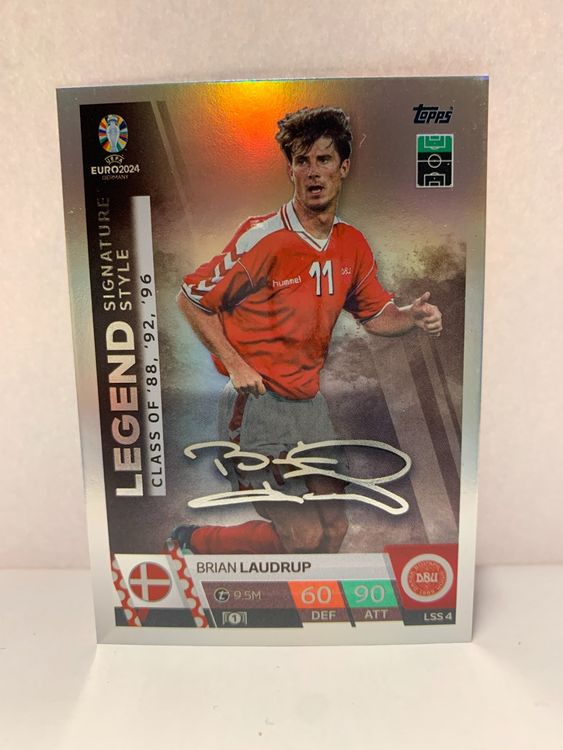 Topps EM Match Attax Brian Laudrup Legend Signature Style | Kaufen auf ...