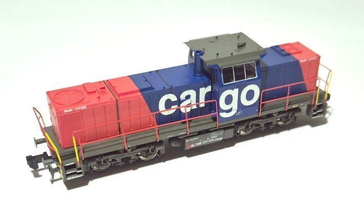 Minitrix, 12183, SBB, Diesellok, AM 842, «cargo», Spur N (Neu (gemäss ...