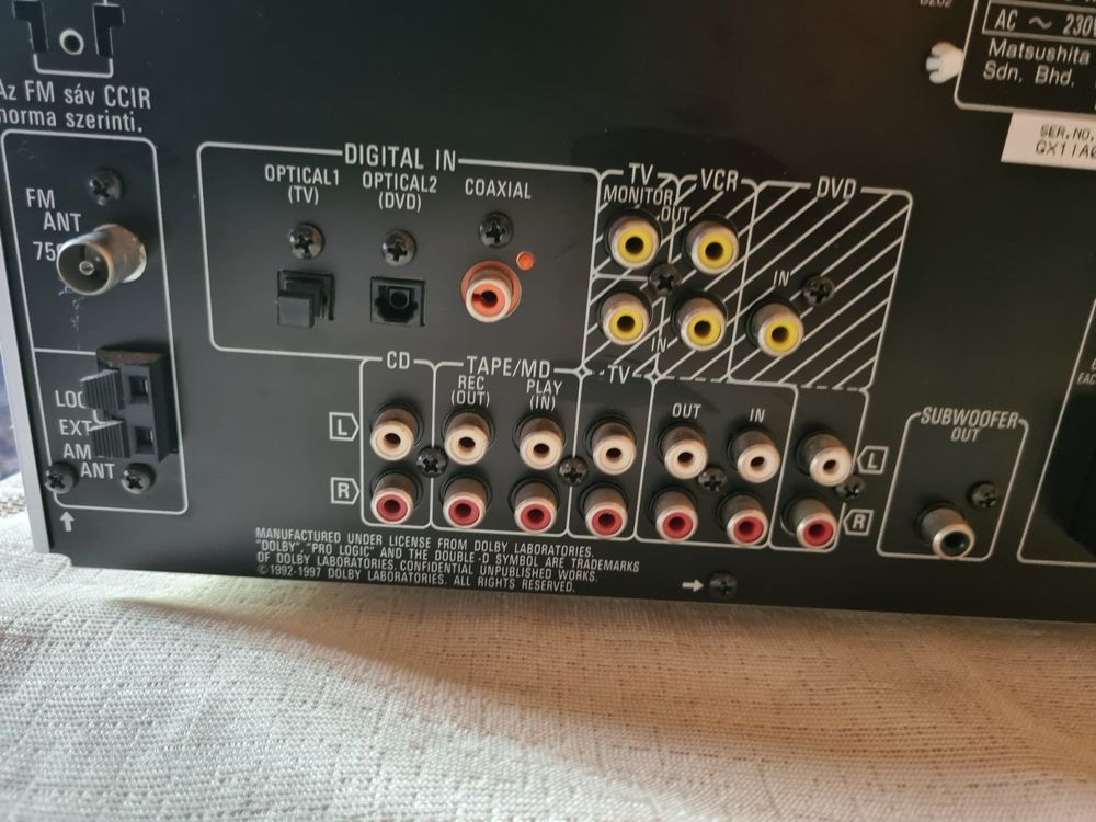 Panasonic AV CONTROL RECEIVER SA-HE7 [Verstärker] (Neu (gemäss Beschreibung)) in für CHF 70 ...