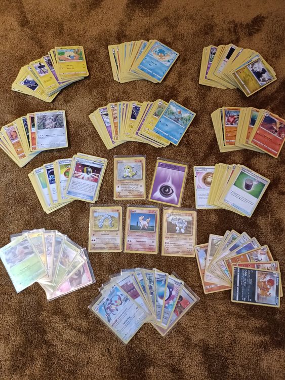 Pokemon Karten Sammlung 450+ mit Base Set und Holos | Kaufen auf Ricardo