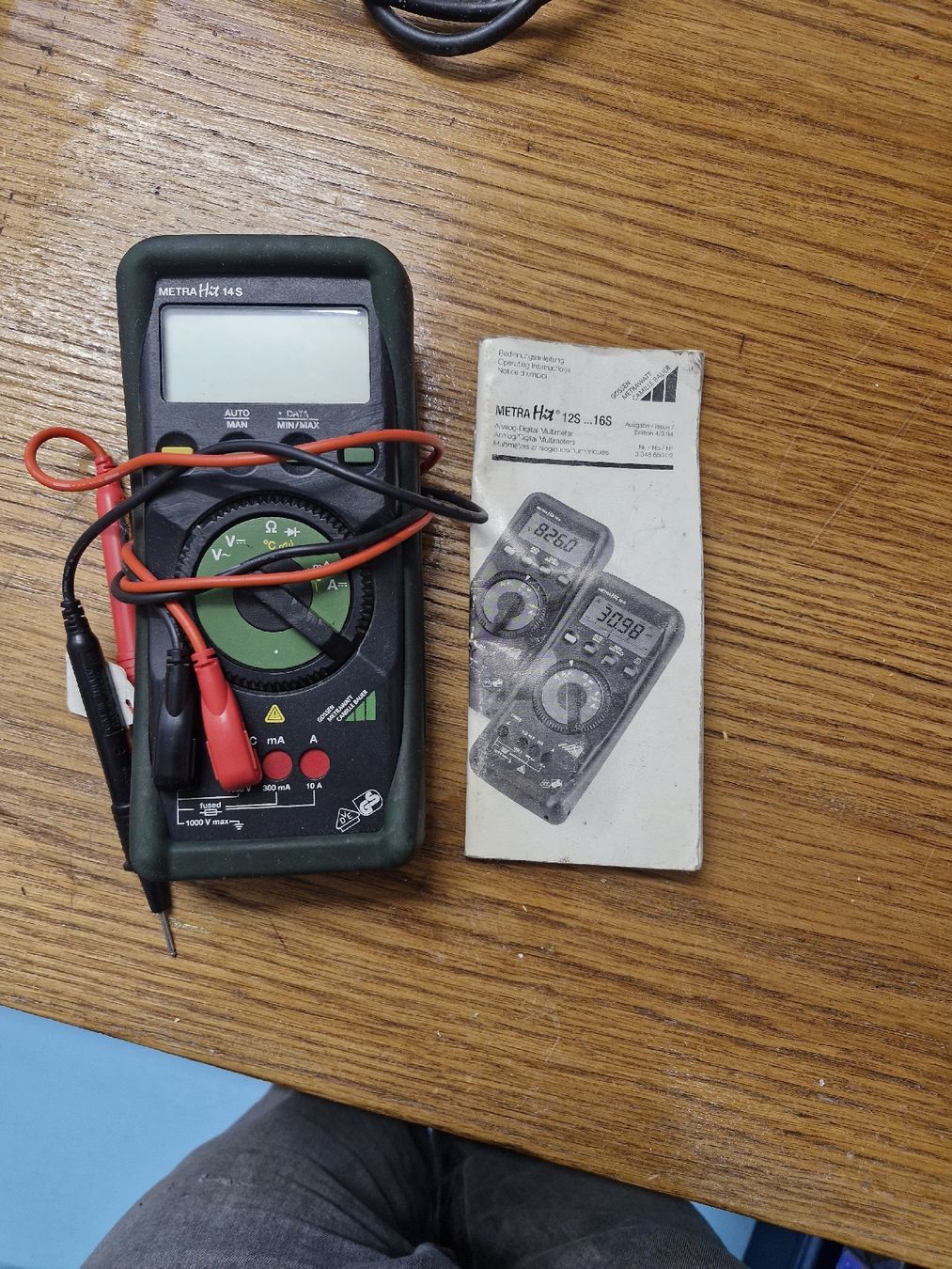 Metra Hit 14S Multimeter - Top Zustand, inkl. Anleitung! (Gebraucht) in ...