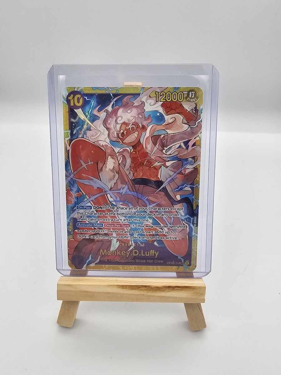 One Piece Karte - Monkey D. Luffy OP06-119 SEC, Top! (Neu (gemäss Beschreibung)) in Schlieren ...