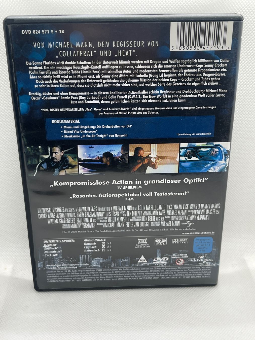 Miami Vice DVD - Action Klassiker mit Jamie Foxx! (Gebraucht) in ...
