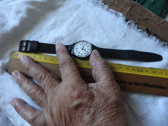 S-WATCH SCHÖNE HERREN UHR,QUARTZ,DATE.TAG.LÄÜFT (Gebraucht) in zürich für CHF 19 – mit Lieferung ...