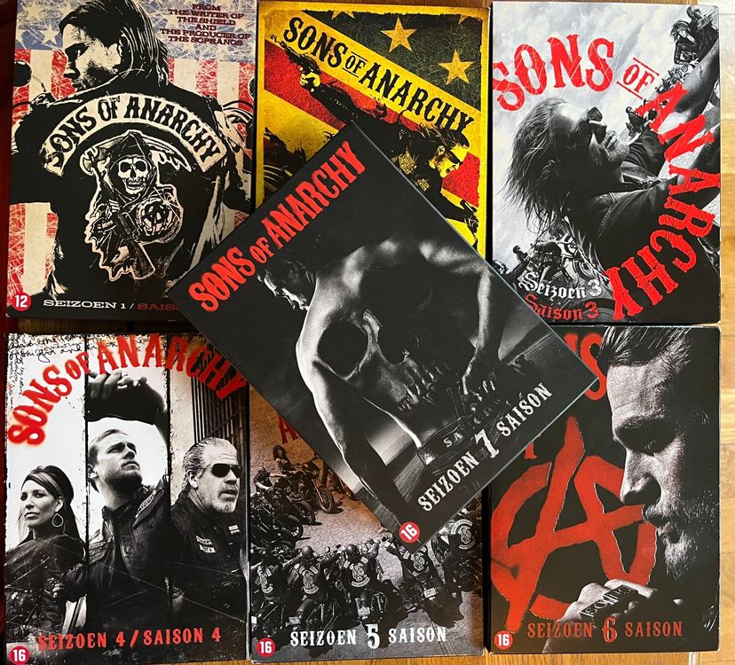 Sons of Anarchy - intégrale de la série (Saisons 1 à 7, DVD) (D'occasion) à Vevey pour CHF 35 ...