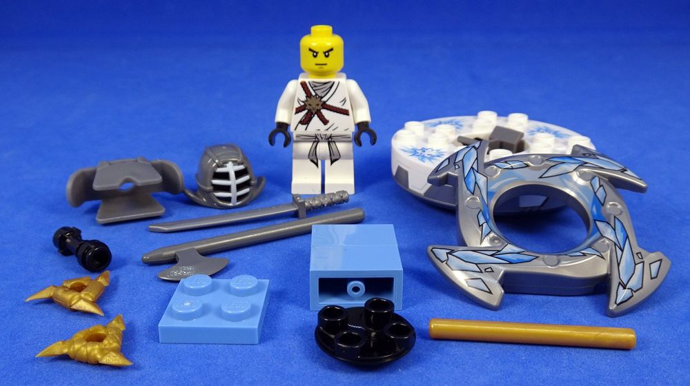 LEGO® 9563 Ninjago Rise of the Snakes Spinners - Kendo Zane (Gebraucht ...