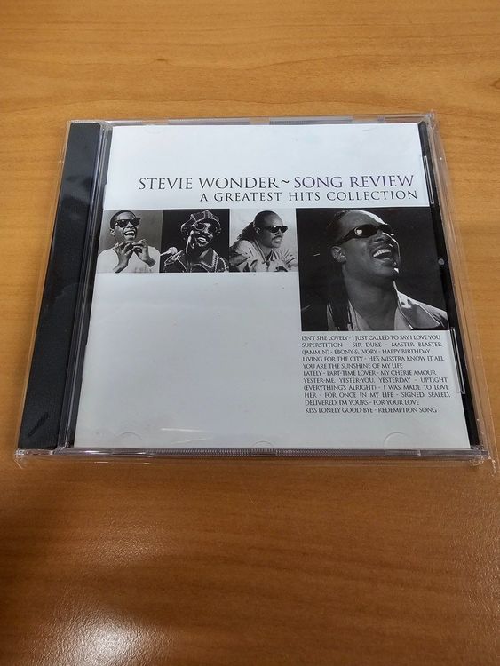 Stevie Wonder – Song Review - A Greatest Hits Collection (Gebraucht) in ...
