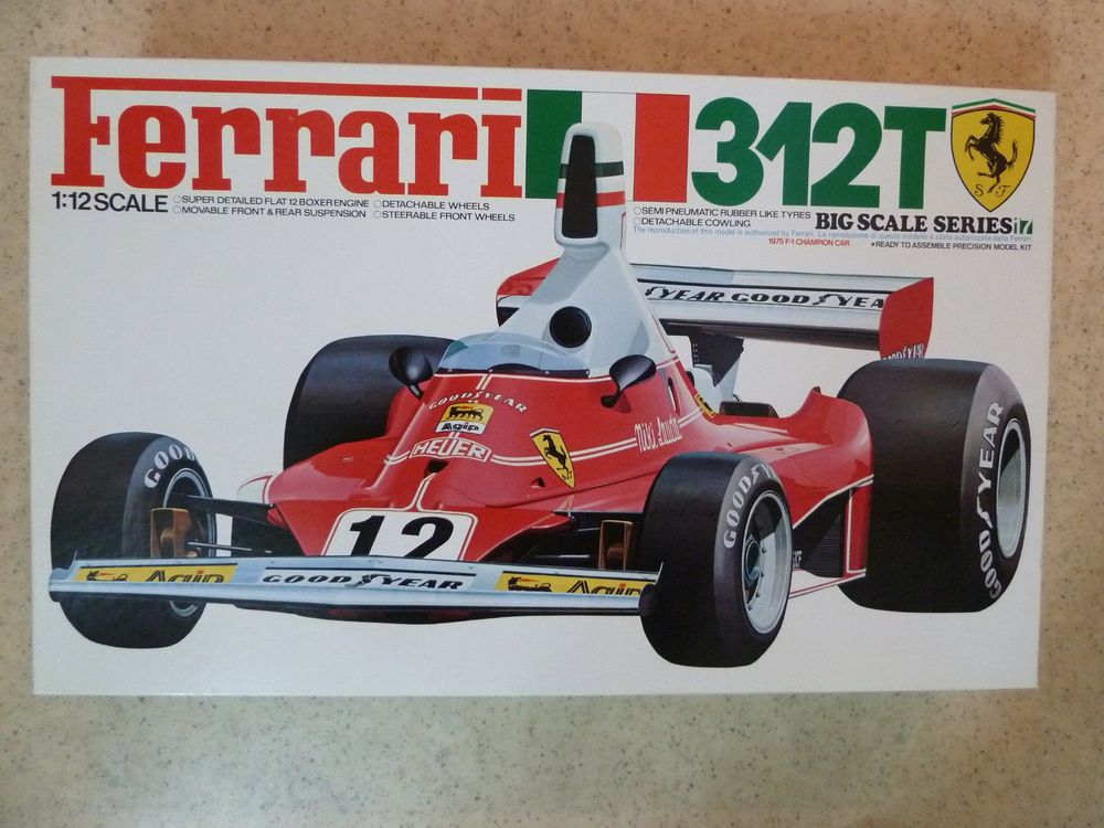 Ferrari 312T 1:12 scale Tamiya Niki Laud | Kaufen auf Ricardo