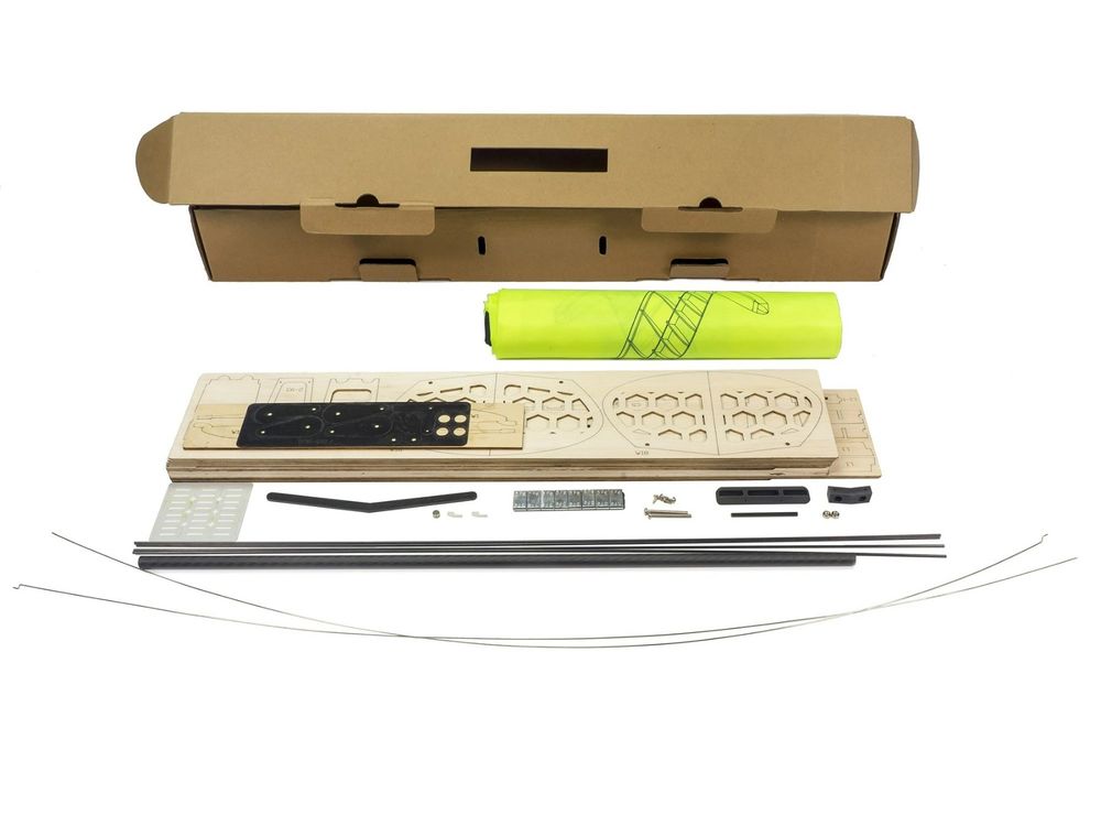 Real-Kit - DLG Windrunner, Spw 1200mm - KIT Balsaholz (Neu und ...