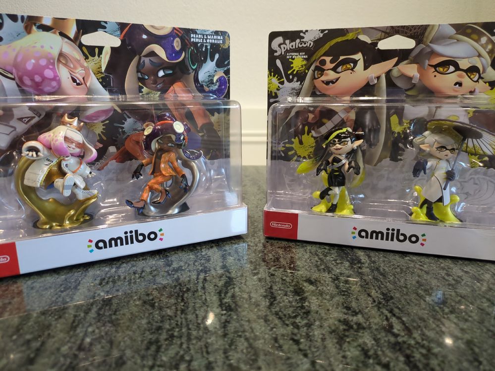 2x2er Set Splatoon Amiibo, Pearl&Marina und Callie&Marie,OVP | Kaufen auf Ricardo