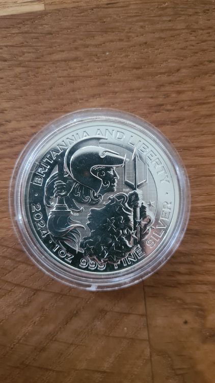 2024 Silver Britannia and Liberty 1oz, 999 Royal Mint Coin | Kaufen auf ...