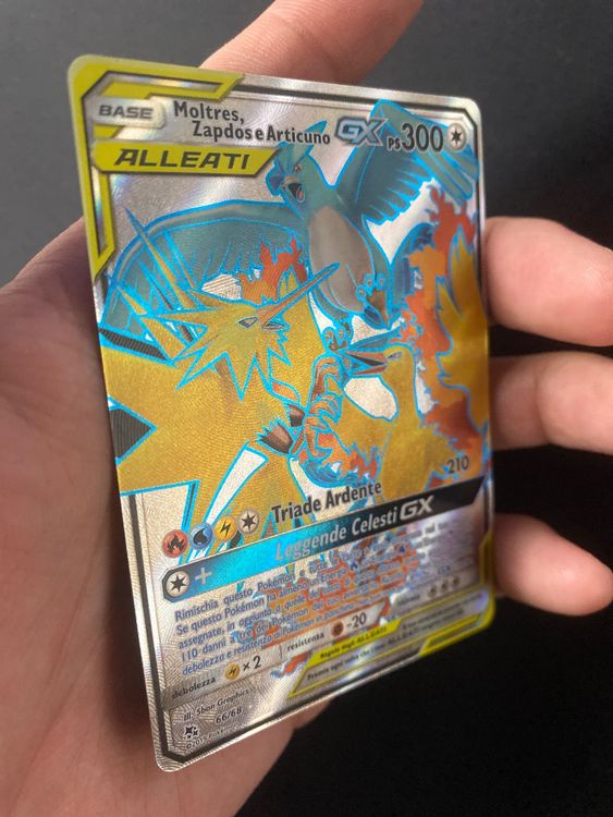 Moltres & Zapdos & Articuno GX 66 - Hidden Fates - ITA (Neu (gemäss ...