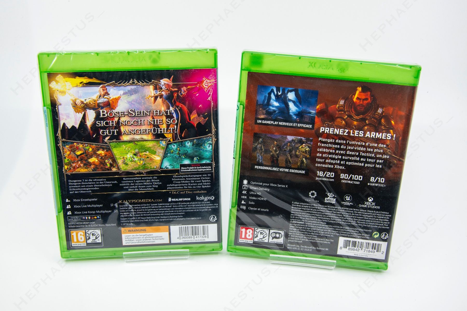 4x Xbox Bundle: Dungeons, Gears Tactics, Screamride, Lego HP (Neu und originalverpackt) in ...