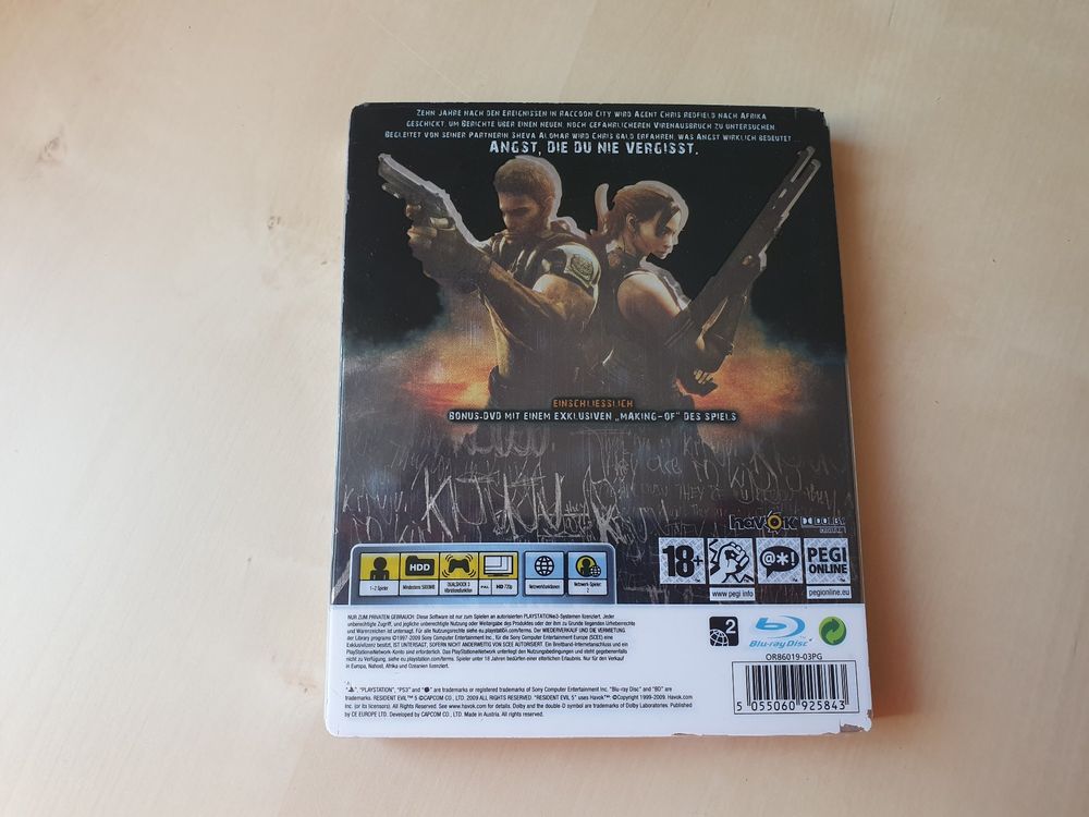 Resident Evil 5 Steelbook (Gebraucht) in Stansstad für CHF 12 – mit ...