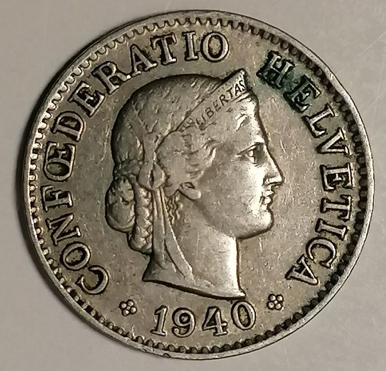 5 Rappen Schweiz 1940 (Gebraucht) in Stalden (Sarnen) für CHF 4 – mit Lieferung auf Ricardo kaufen