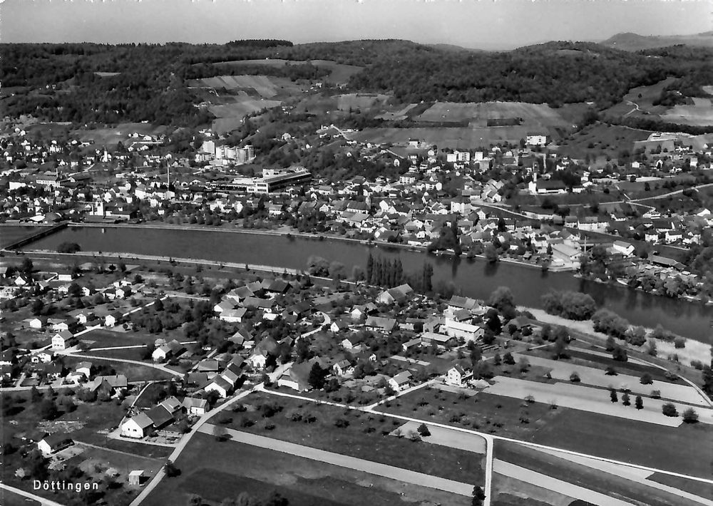 Döttingen AG Flugaufnahme Nr.3105 , 1950 (Gebraucht) in Solothurn für CHF 14 – mit Lieferung auf ...