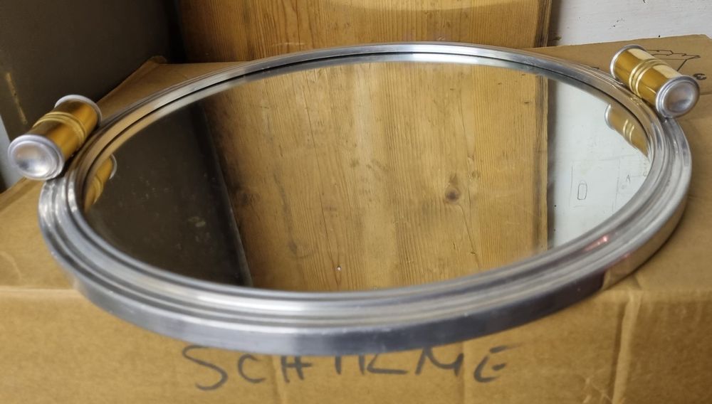 Elegantes ART DECO Tablett mit Spiegel BAUHAUS | Kaufen auf Ricardo