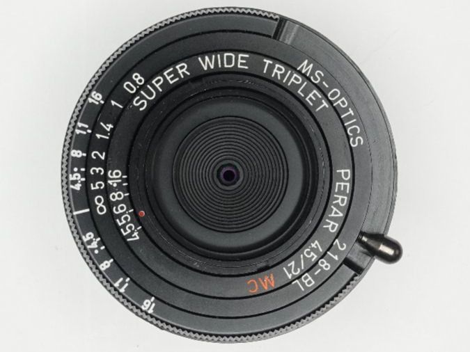 MS-Optics Perar 4,5 21mm, seltenes Pancake mit Leica M-Mount (Gebraucht ...