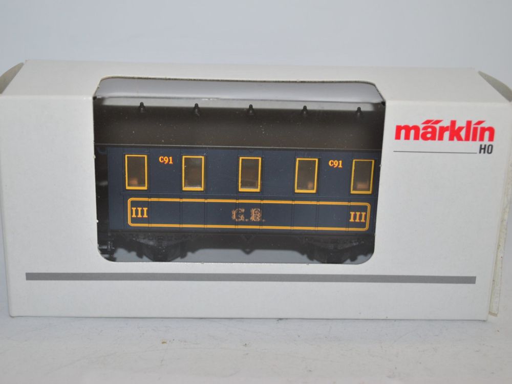 Märklin Personenwagen GB Gotthardbahn 4107.927 (RWW433) | Kaufen auf Ricardo