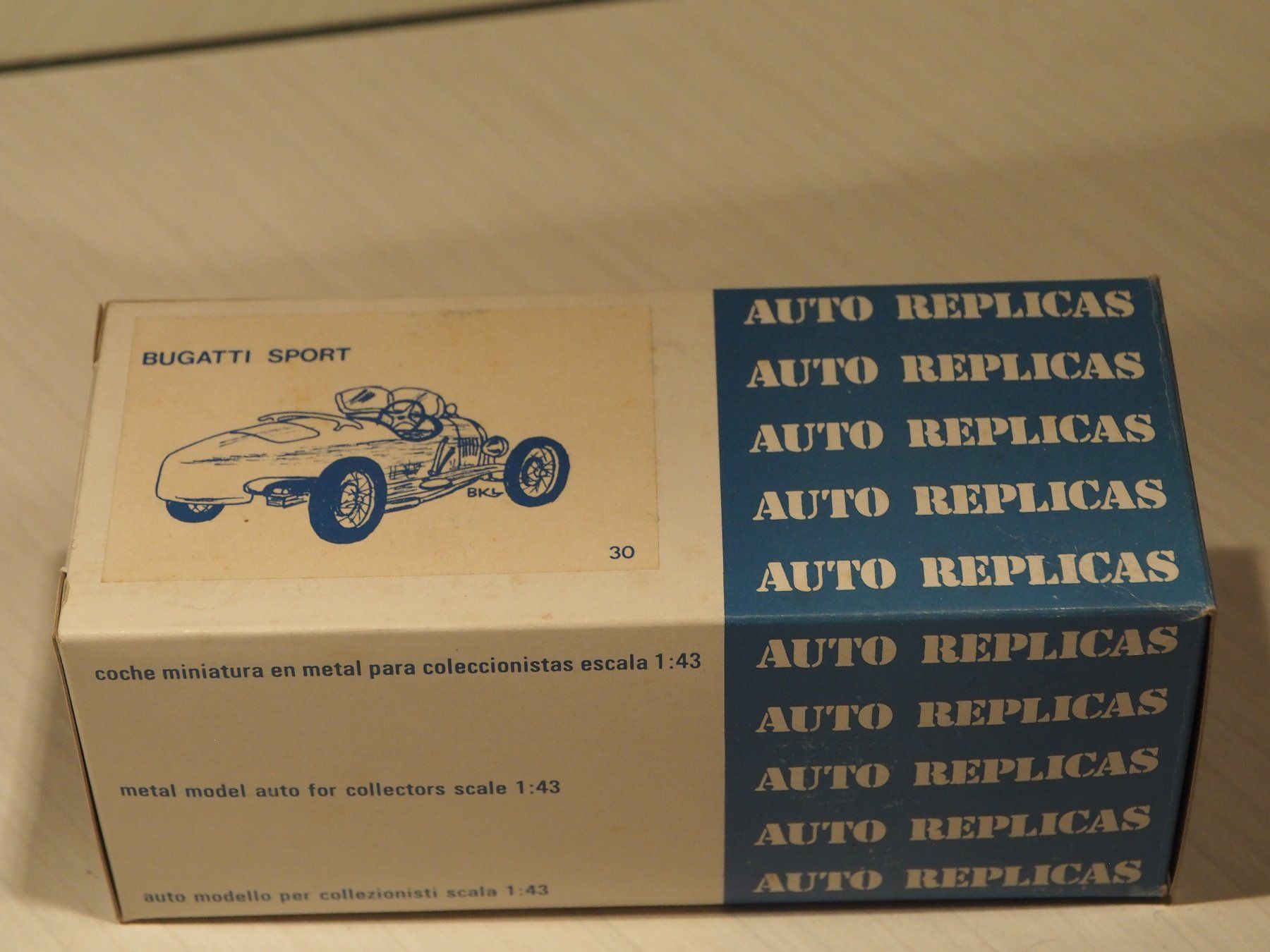 Bugatti Type 23 Sport 1927 - Auto Replicas (Neu und originalverpackt ...