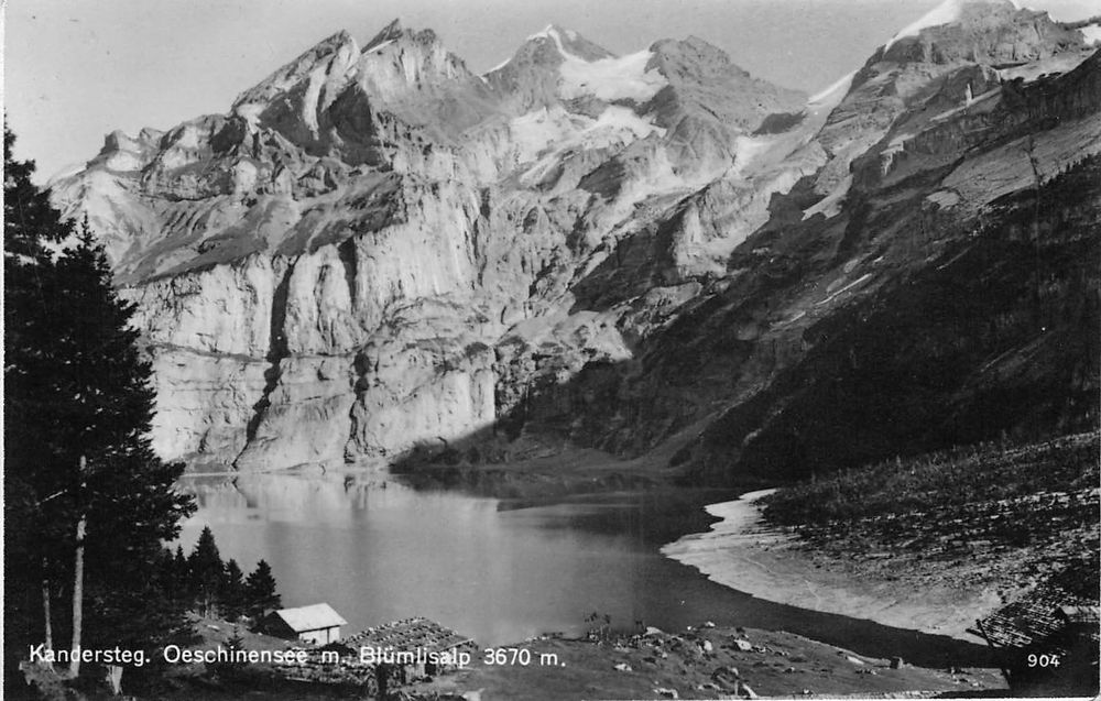 Kandersteg, Oeschinensee (Gebraucht) in Ottikon b.Kemptth. für CHF 1 – mit Lieferung auf Ricardo ...