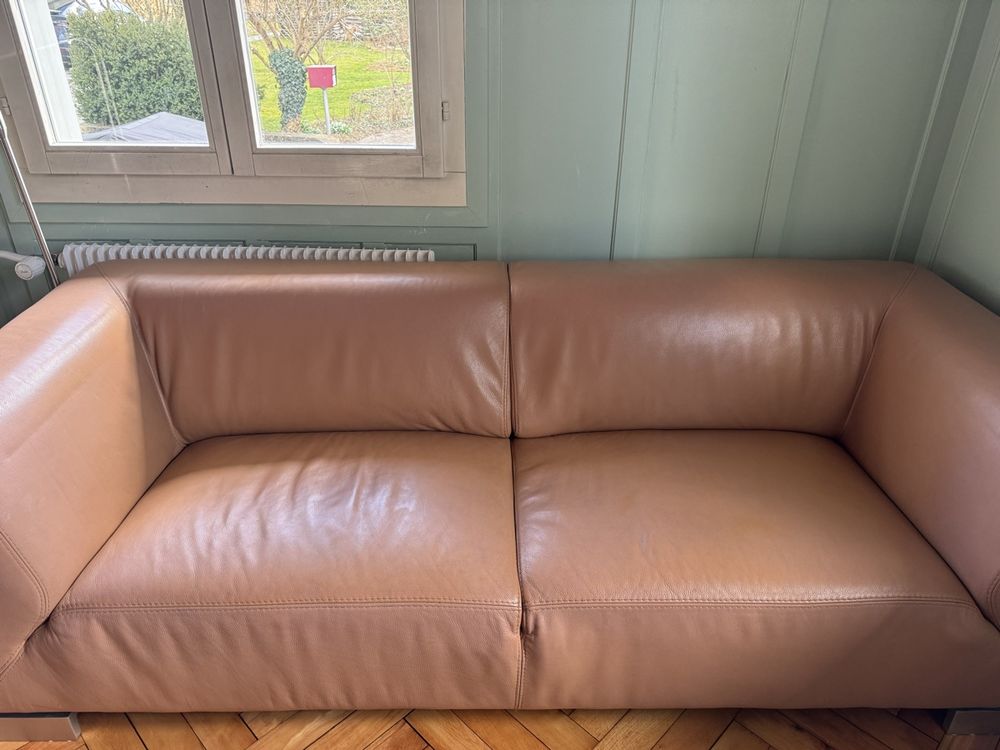 Echtleder Sofa (Gebraucht) in Gümligen für CHF 10 – nur Abholung auf Ricardo kaufen