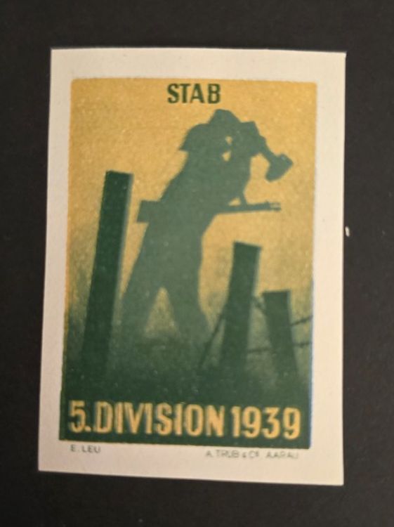 Soldatenmarken: Kommandostäbe, Stab 5. Division (Gebraucht) in ...