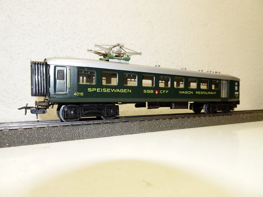 Märklin Personenwagen Speisewagen SBB HO 4016 | Kaufen auf Ricardo
