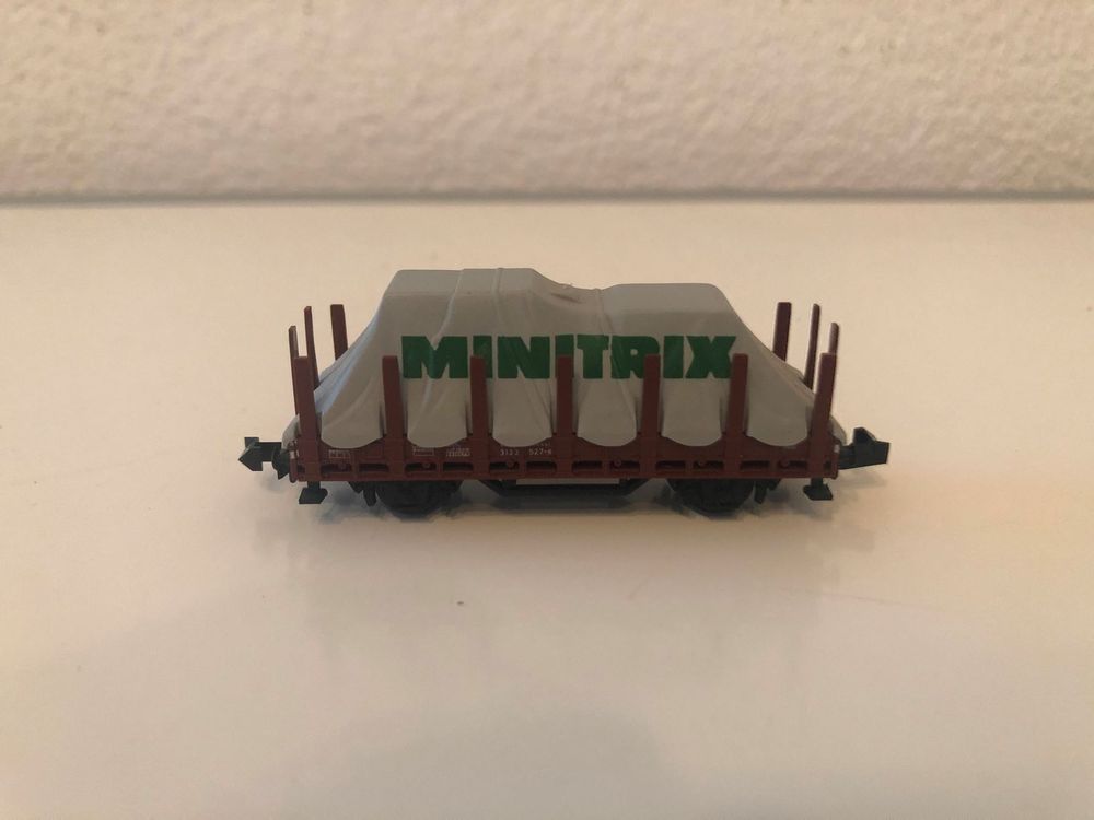 Minitrix Güterwagen mit Blachenaufbau | Kaufen auf Ricardo