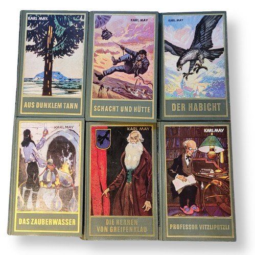 21 Bücher von Karl May, gebundene Ausgabe ab 1952 (Gebraucht) in Wohlen ...