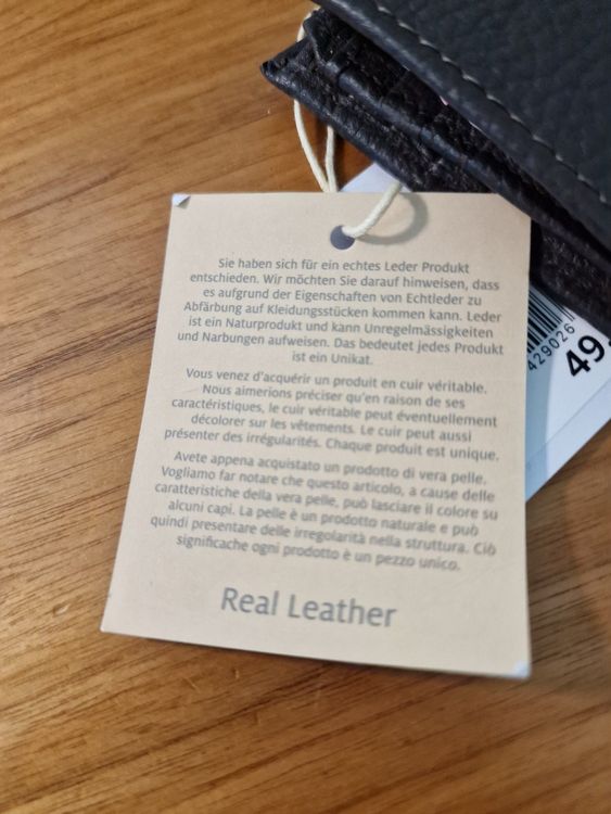 Manor Man Portemonnaie/Wallet aus Echtleder, Neu (C17) (Neu und ...