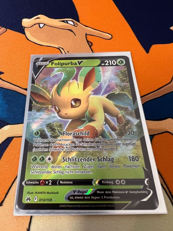 Pokemon - Folipurba V (CRZ 013) - Zenit der Könige | Kaufen auf Ricardo