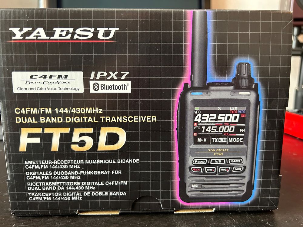 Yaesu FT5D (Neu und originalverpackt) in Saignelegier für CHF 310 – mit ...