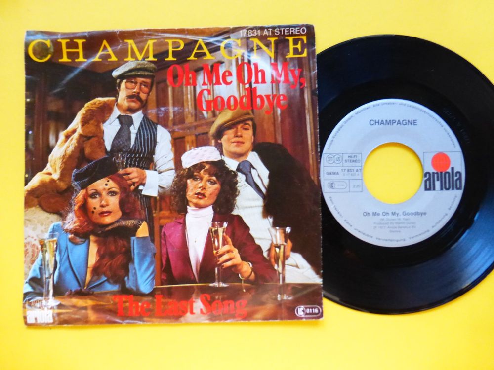 Champagne – Oh Me Oh My, Goodbye (Gebraucht) in Zürich für CHF 3 – mit ...