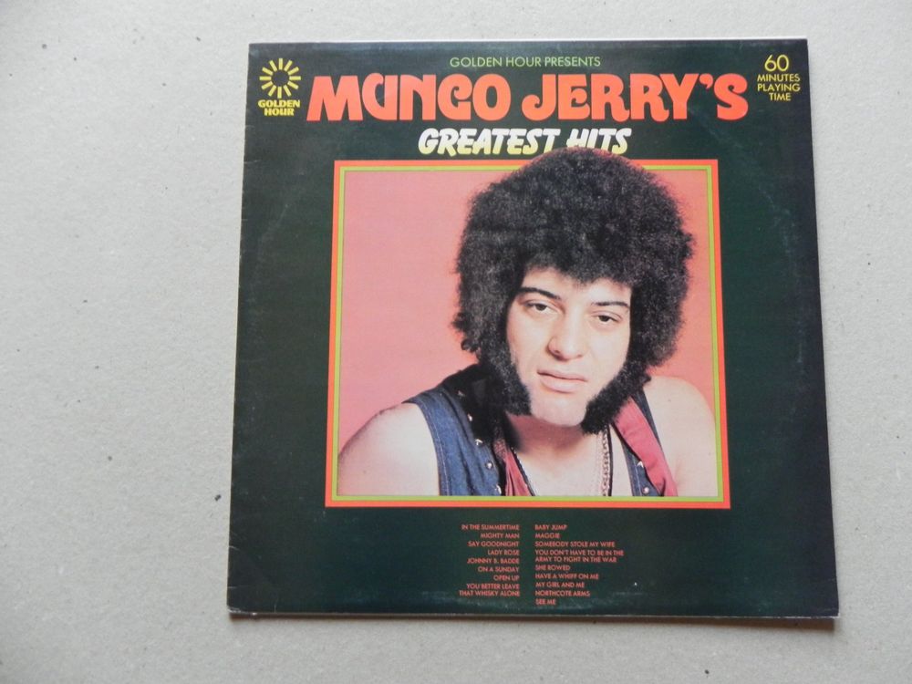 LP Engl. Blues Rock Band Mungo Jerry 1974 Greatest Hits (Gebraucht) in ...