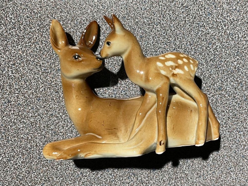 Porzellanfigur Reh mit Kitz (Gebraucht) in Baar für CHF 19 – mit ...