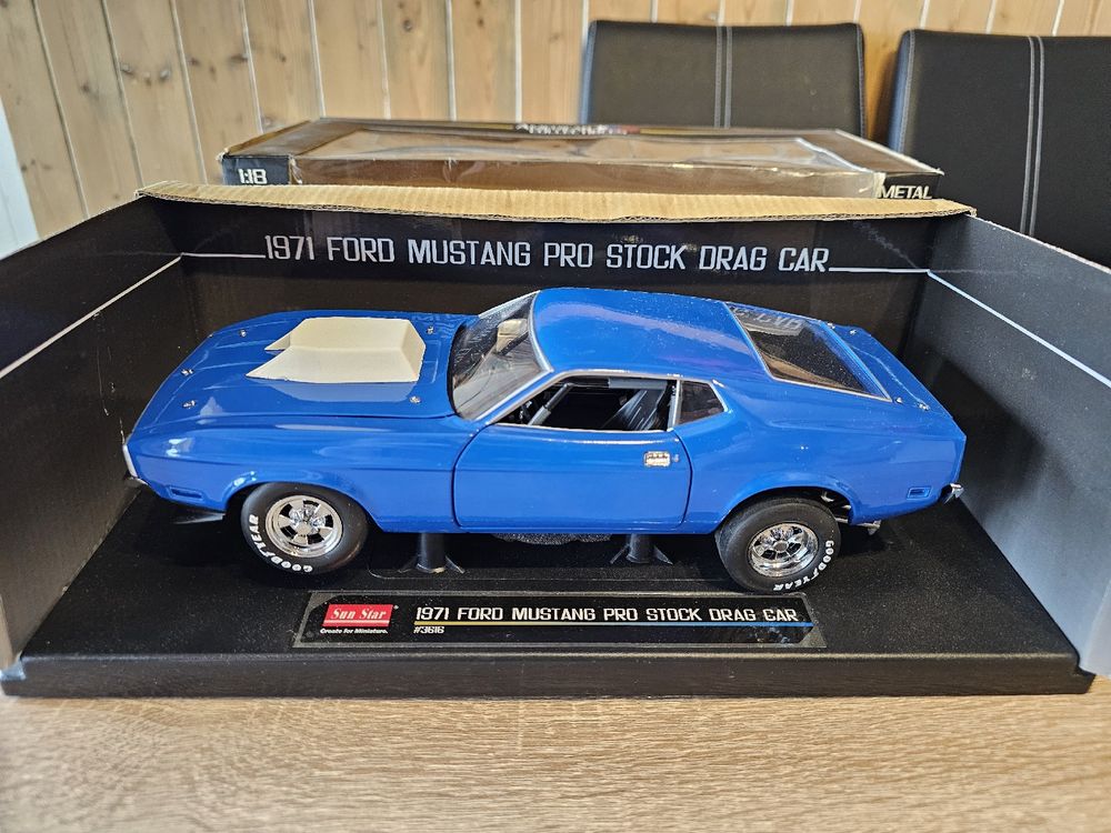 71'Ford Mustang Pro Stock Drag Car 1:18 (Gebraucht) in Goldingen für ...