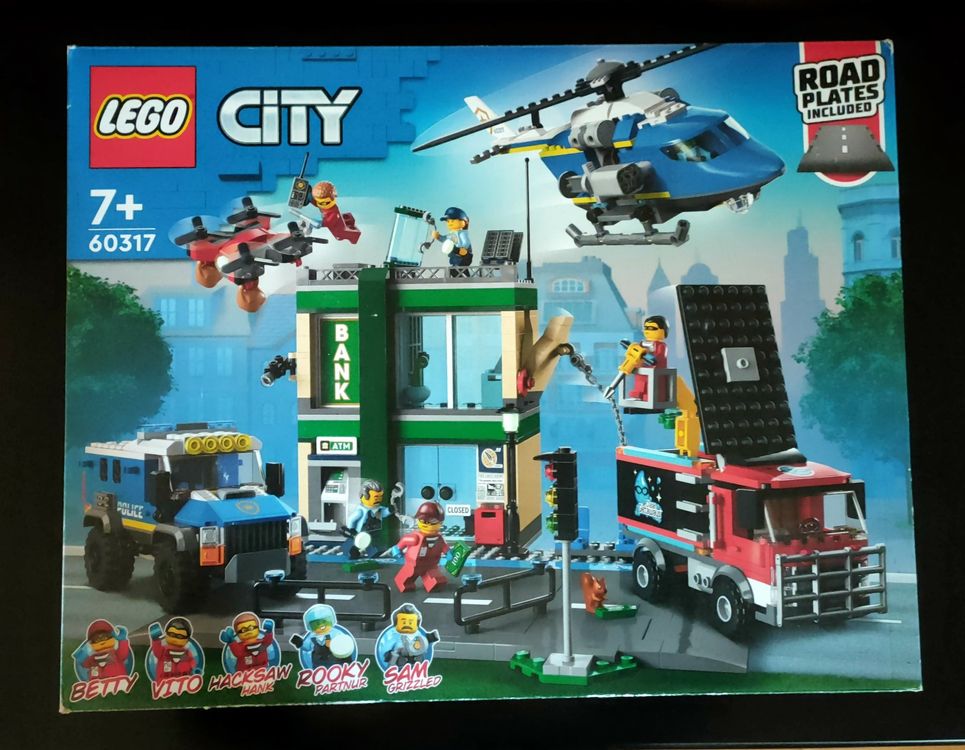 Lego City 60317 Banküberfall mit Verfolgungsjagd Police OVP (Neu und ...