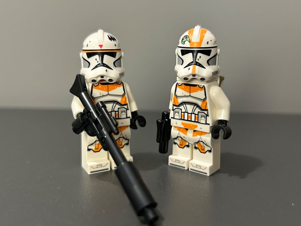 Custom Star Wars minifig - Clone trooper Boil & Waxer (Neu (gemäss ...