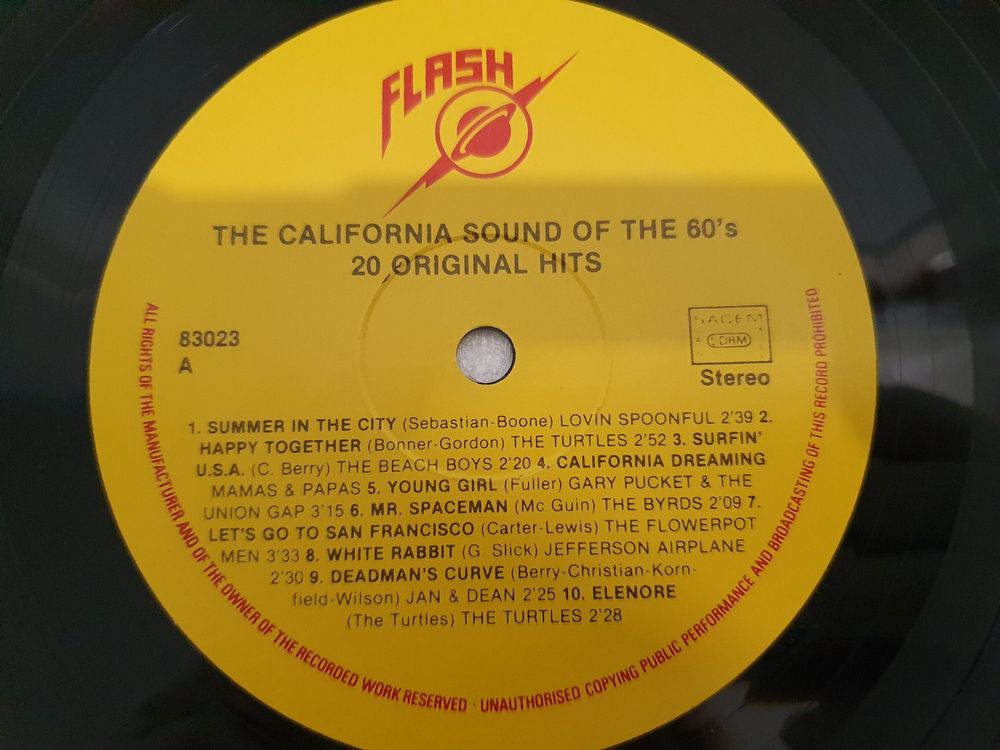 The California Sound Of The 60's (Gebraucht) in für CHF 6 – mit ...