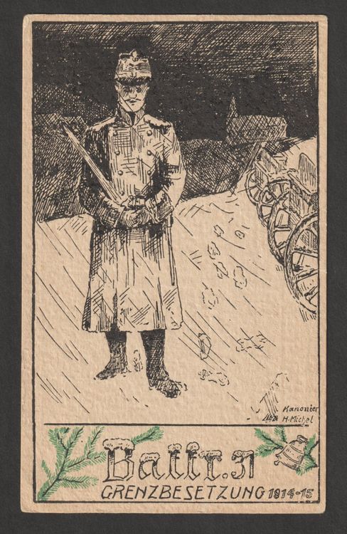 WK1 Einheitskarte Artillerie Nr. 16 (Gebraucht) in Siebnen für CHF 25 – mit Lieferung auf ...