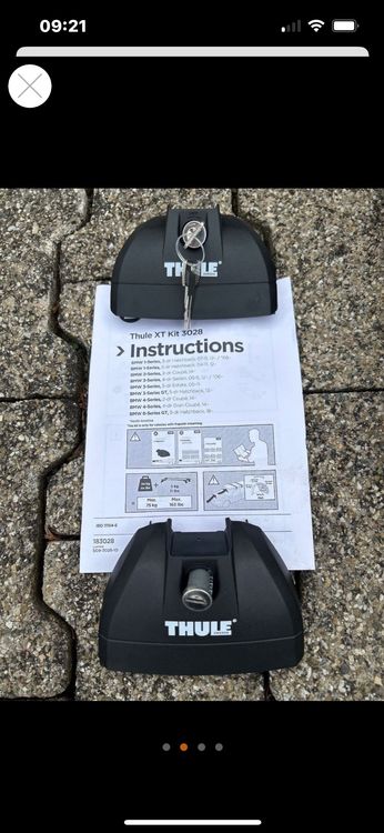 Thule Dachträger XT Kit 3028 inkl. Rapide System 753 (Gebraucht) in ...