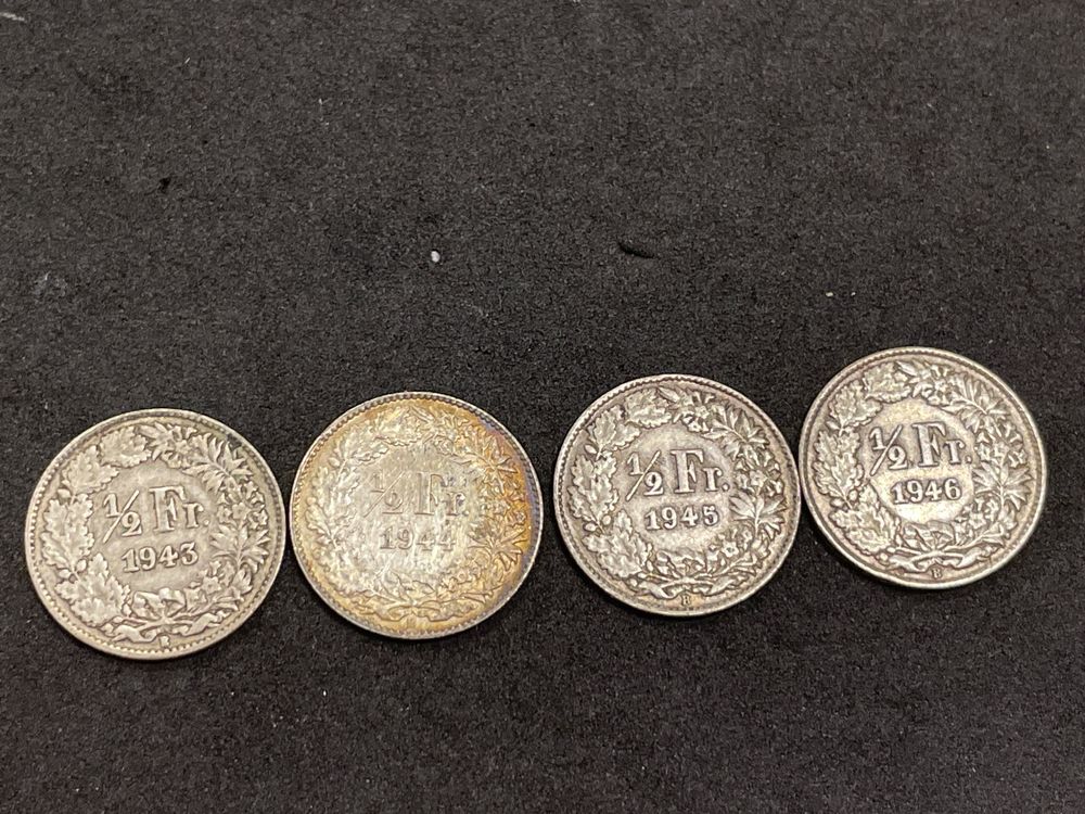 50 Rappen Lot !! Ab 1.- Fr !! 1943-1946 | Kaufen auf Ricardo