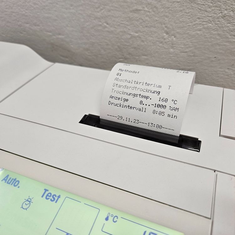 Mettler Toledo HR83 Moisture-Analyzer mit Printer (Gebraucht) in ...