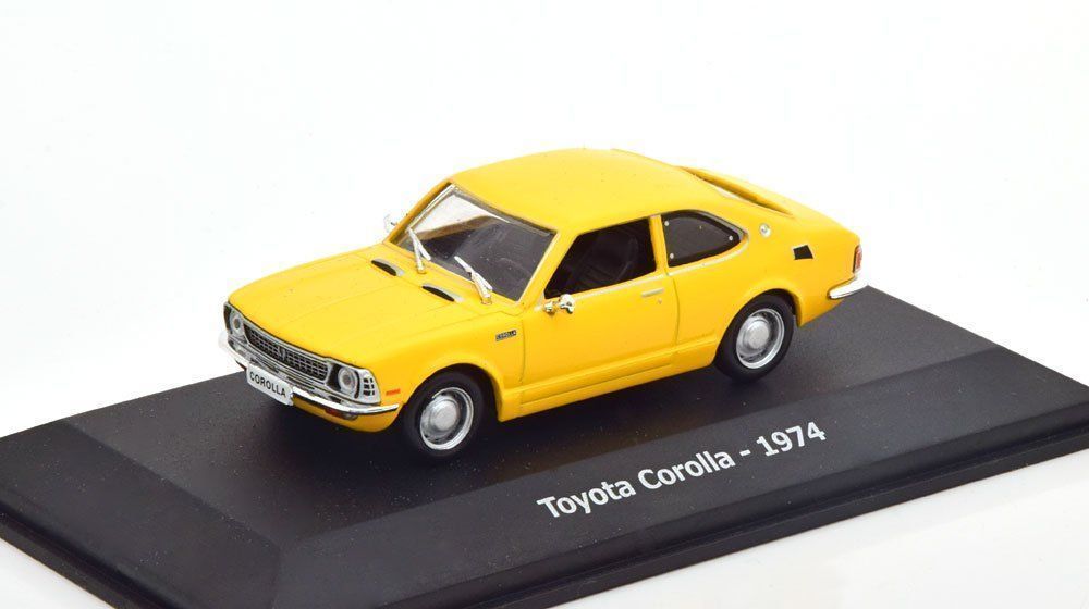 Toyota Corolla Coupé E20 1970-1974 gelb 1:43 von Atlas/IXO (Neu (gemäss ...