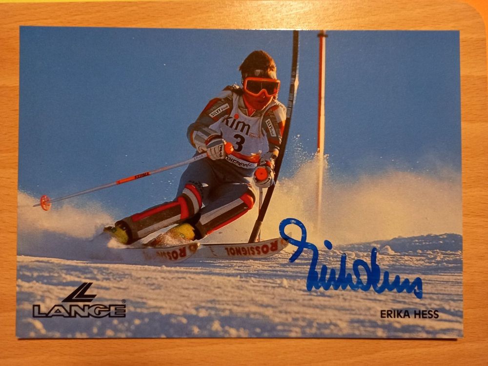 Erika Hess Autogrammkarte | Kaufen auf Ricardo