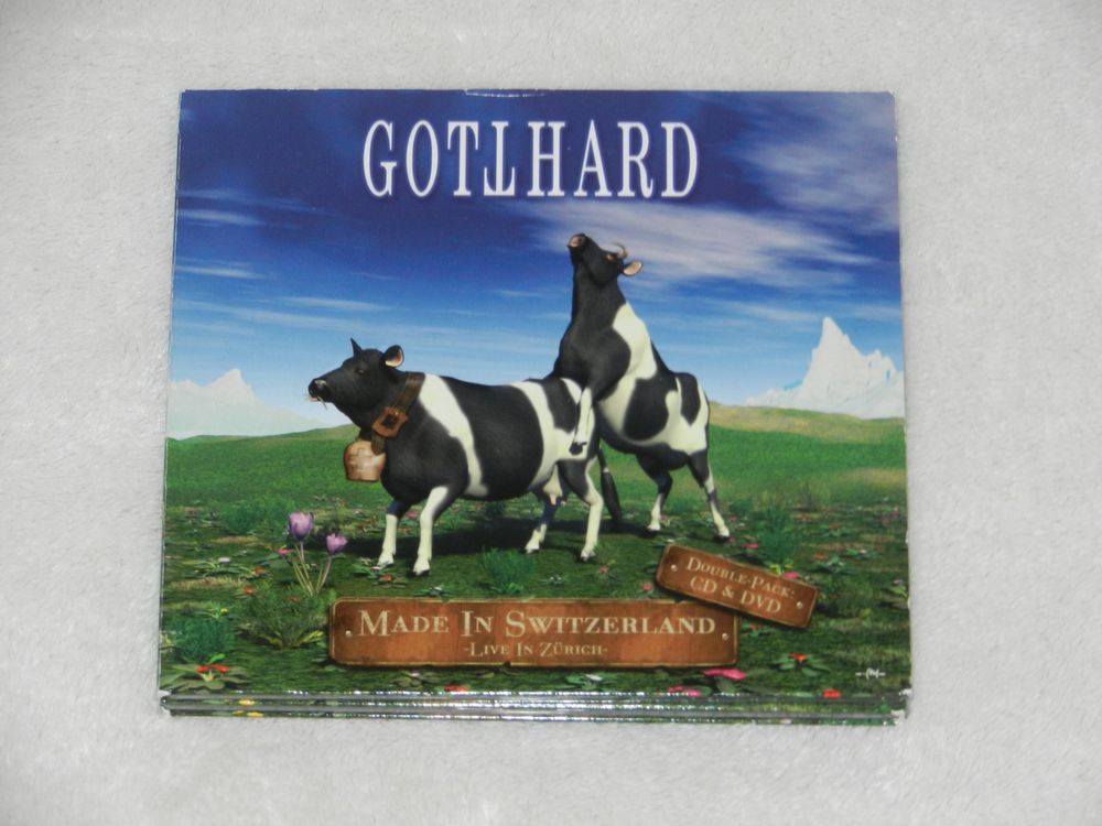 CD+DVD GOTTHARD - MADE IN SWITZERLAND - LIVE IN ZÜRICH (Gebraucht) in ...