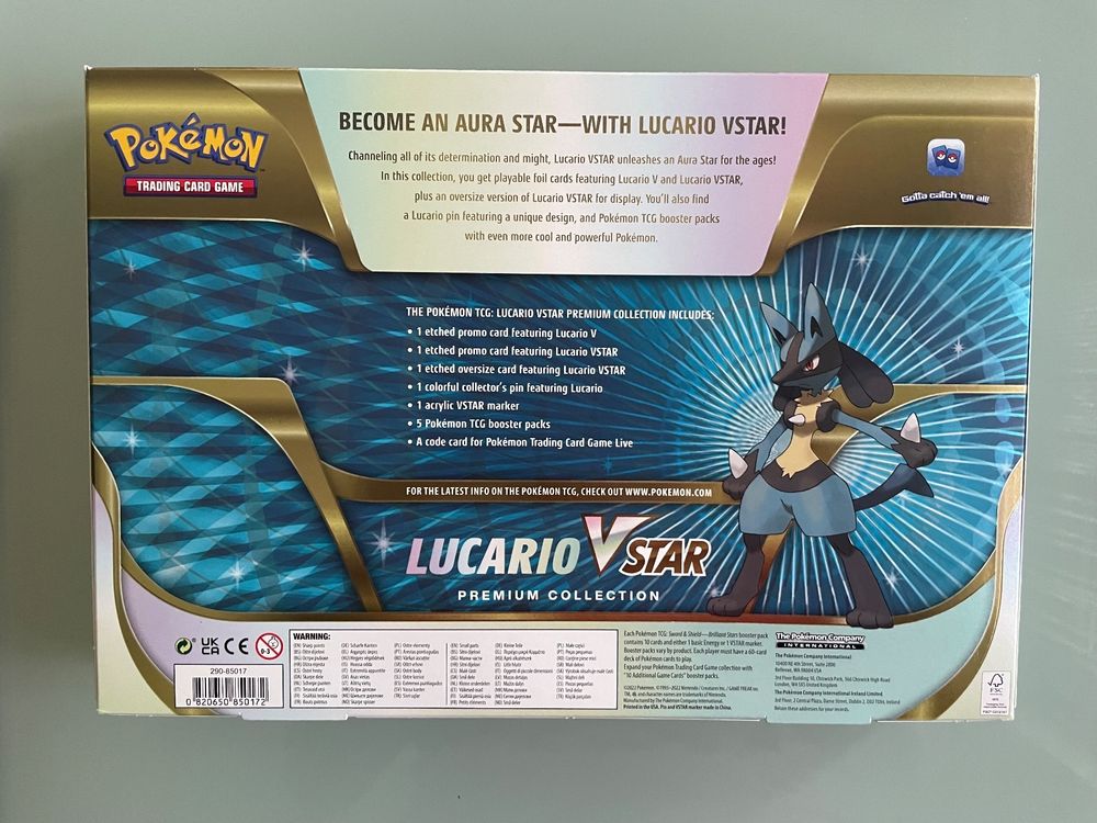 Pokémon Lucario Vstar Box (Neu und originalverpackt) in Rombach für CHF ...